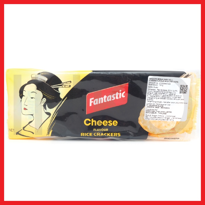 Jual FANTASTIC RICE CRACKER CHEESE 100GR | Shopee Indonesia