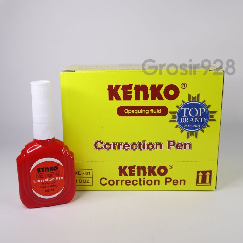 Jual Correction Pen / Penghapus Cair / Tip Ex Kenko KE-01 | Shopee ...