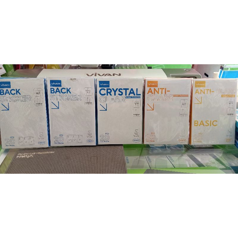 Jual Hydrogel Vivan Crystal Clear VSP01T,Basic VSP01T,Blue Light (Anti ...