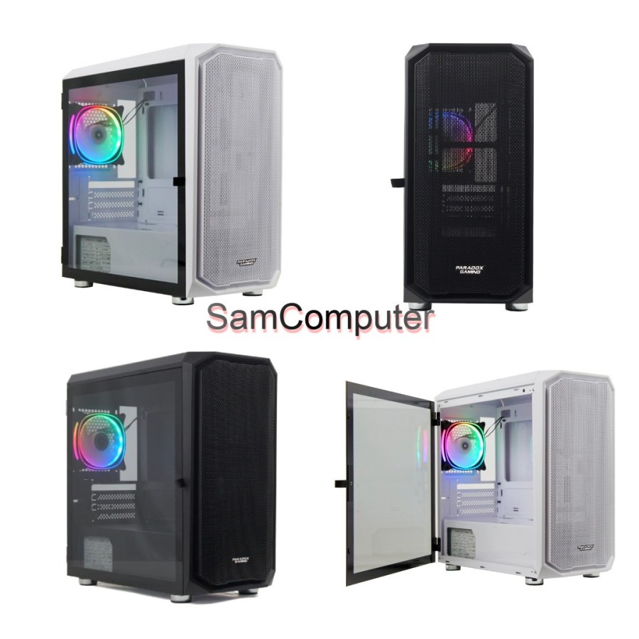 Jual PARADOX GAMING PISTON WHITE DAN BLACK | Shopee Indonesia