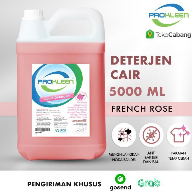Jual Deterjen Cair PREMIUM Laundry PROKLEEN 5L KONSENTRAT By TOKOPEDIA ...