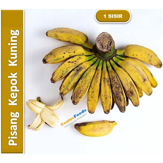 Jual Buah Pisang Kepok Kuning - Pisang Saba | 1 Sisir [ Harga Per SISIR ...