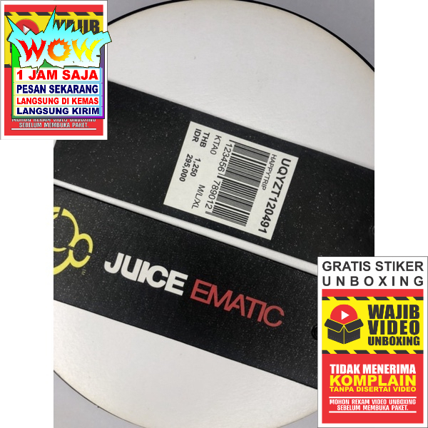 Jual JUICE EMATIC PRICE TAG HANGTAG BARCODE SUPER PREMIUM CO 1X DI ...