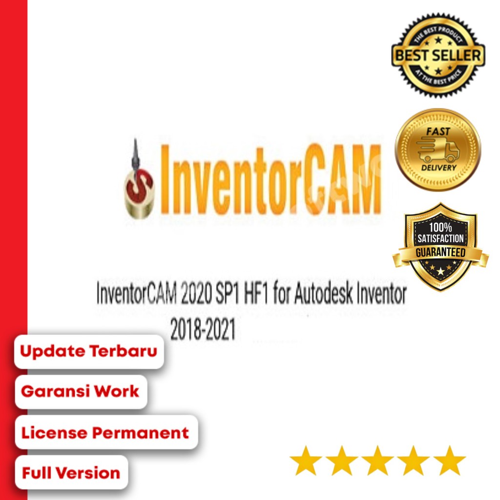 Jual Software InventorCAM terbaru full lisence versi 2021 & 2021 Bonus ...