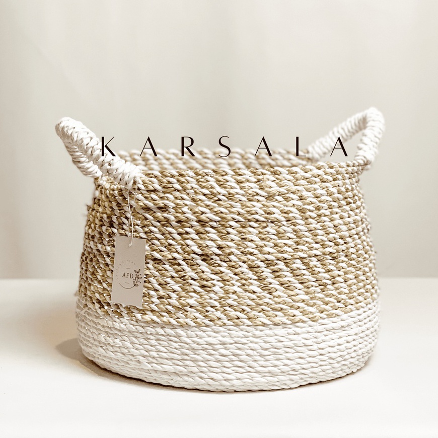 Jual KARSALA Belly Basket | Storage Multifungsi Anyaman Seagrass ...