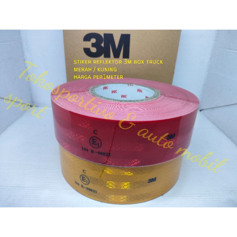 Jual Stiker reflektif reflektor Mobil Kir dishub truck box sticker ...