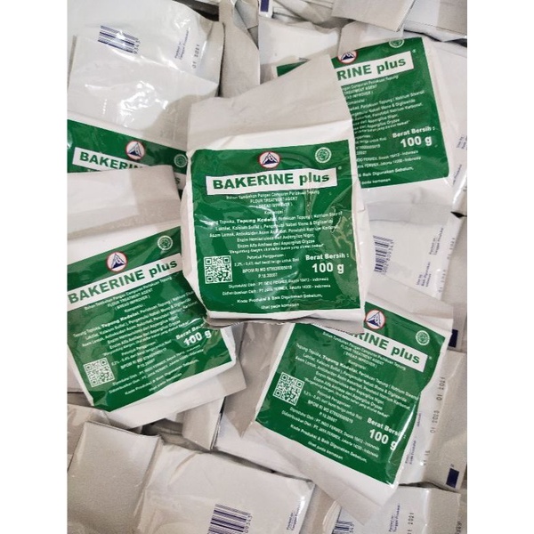 Jual pelembut roti bread improver bakerine plus 100 g ( bukan repack ...