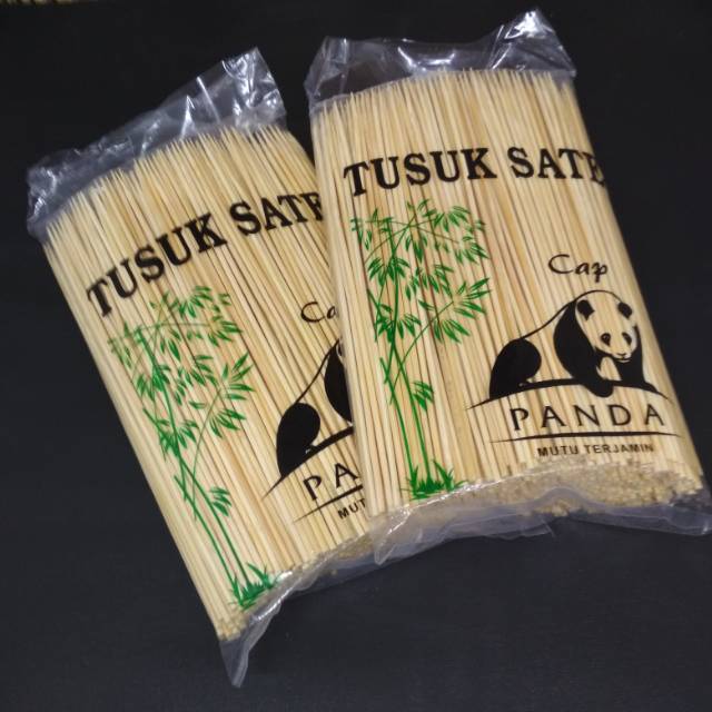 Jual Tusuk Sate Bambu Merk Panda @500grm | Shopee Indonesia