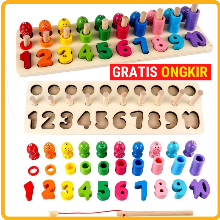 Jual Bebas Ongkir Kado Mainan Edukasi Edukatif Anak Bayi Balita Paud ...