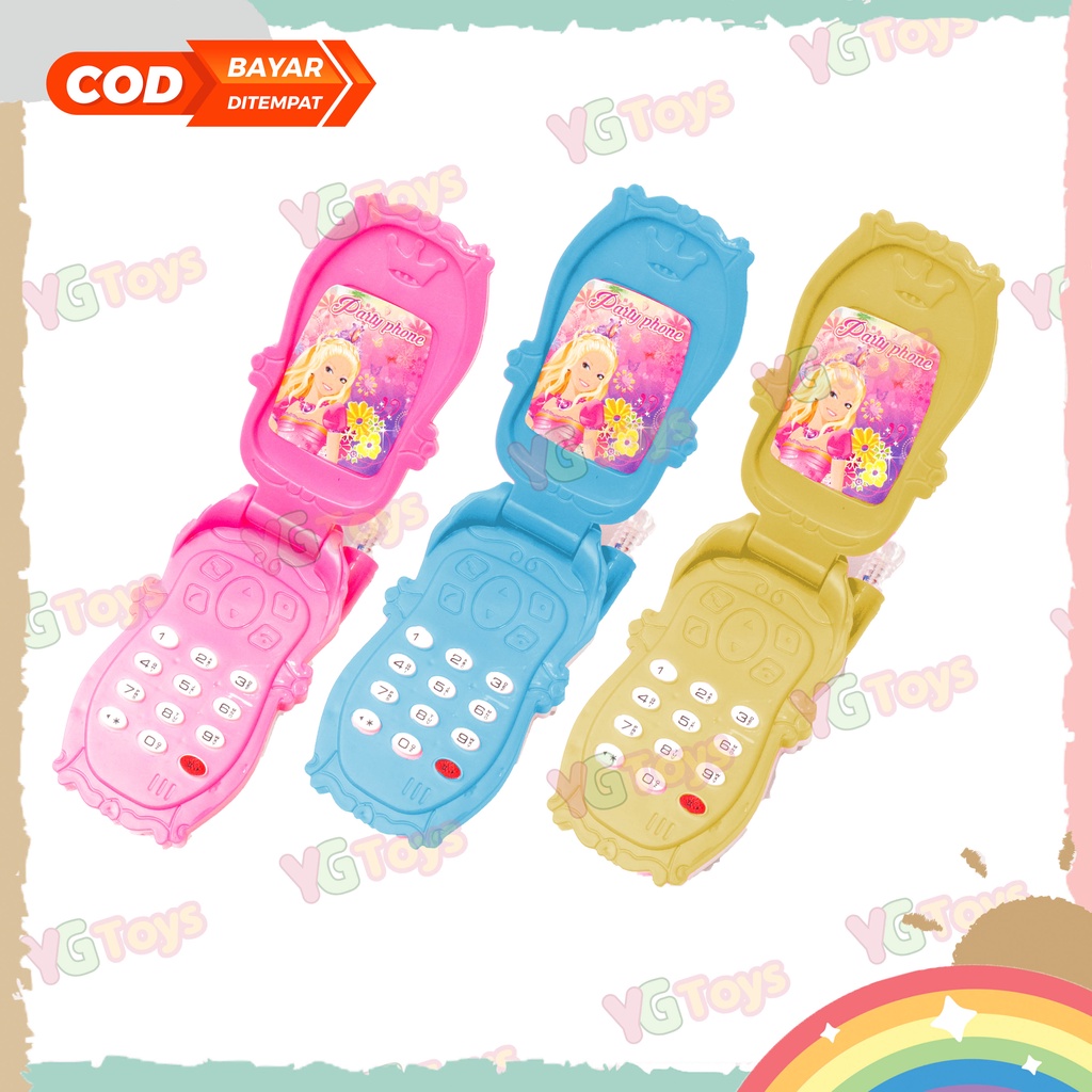 Jual YGtoys Mainan Telepon Telfon Telpon Handphone HP Anak Perempuan ...