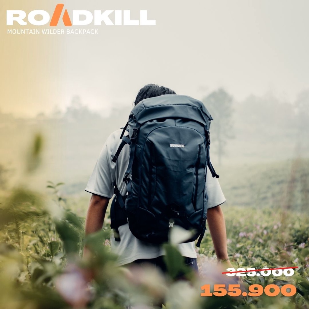 Jual ROADKILL MOUNTAIN BACKPACK - TAS GUNUNG BIG CAPACITY UP TO 40L - TAS RANSEL MUDIK / TAS ...