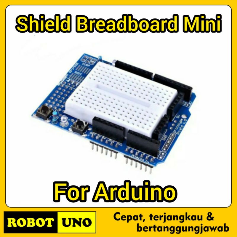 Jual Prototype Shield Breadboard Mini For Arduino | Shopee Indonesia