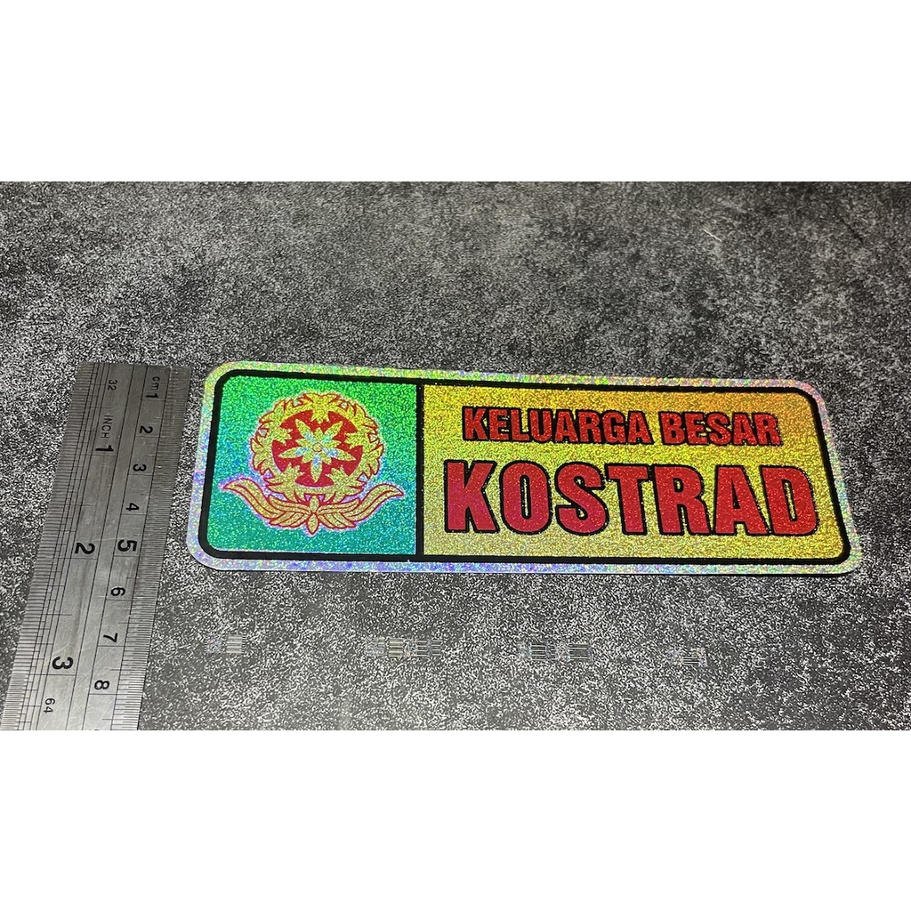 Jual Sticker Kostrad - Stiker Kostrad - Sticker Mobil - Stiker Kilap ...