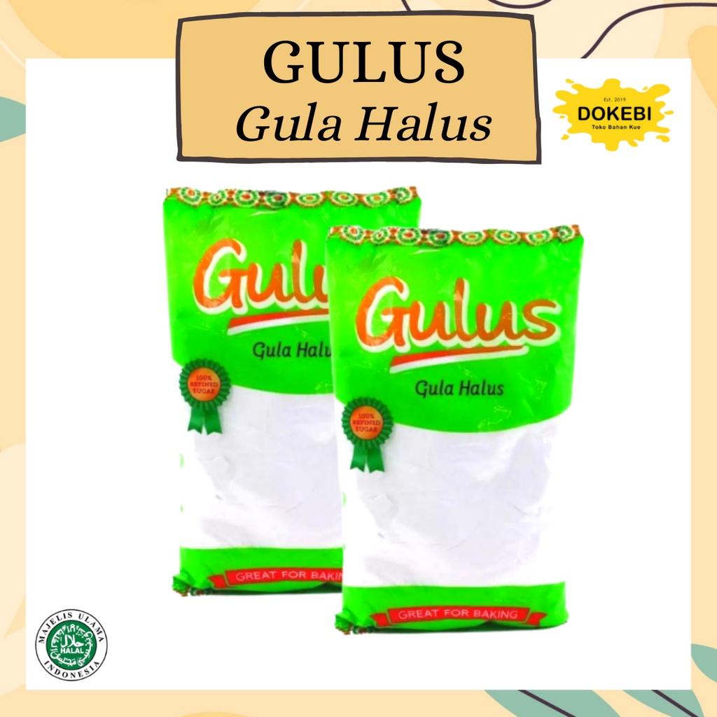 Jual Gula Halus 500gr GULUS /Icing Sugar Halal/ Dextrose Putih | Shopee ...