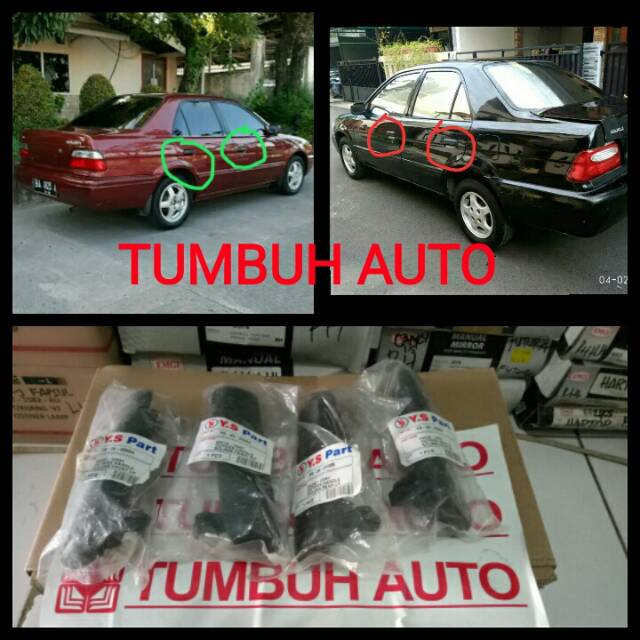 Jual Handle Luar Tarikan Pintu Toyota Soluna GLi XLi Depan Kanan Right ...