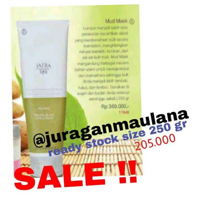 Jual mud mask jafra (masker lumpur) | Shopee Indonesia