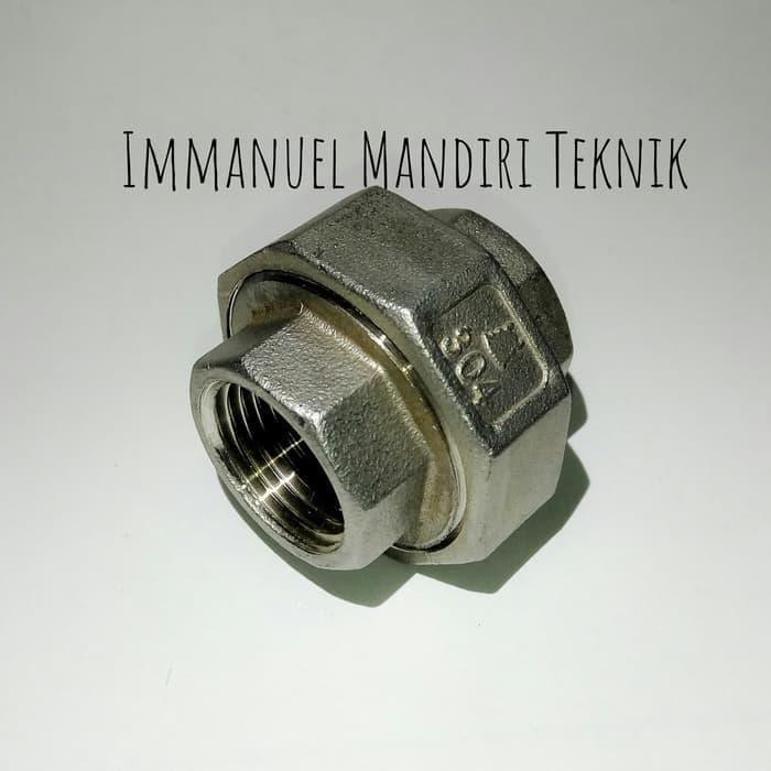Jual Watermur 1 1/4 " Stainless Steel 304 / Water Mur Union Stainless ...