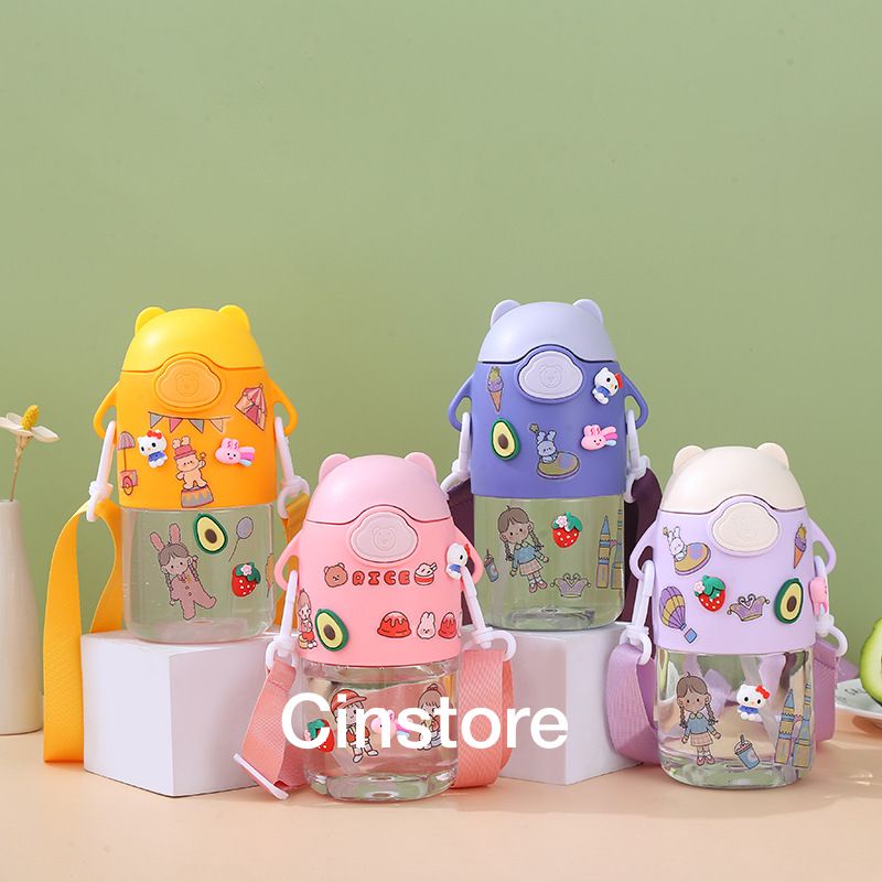 Jual COD BOTOL MINUM LUCU BOTOL PASTEL 600ML FREE STIKER 2D&3D | Shopee ...