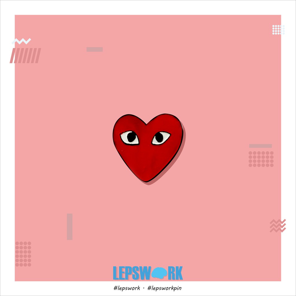 Jual Acrylic Enamel Pin CDG E08 | Shopee Indonesia