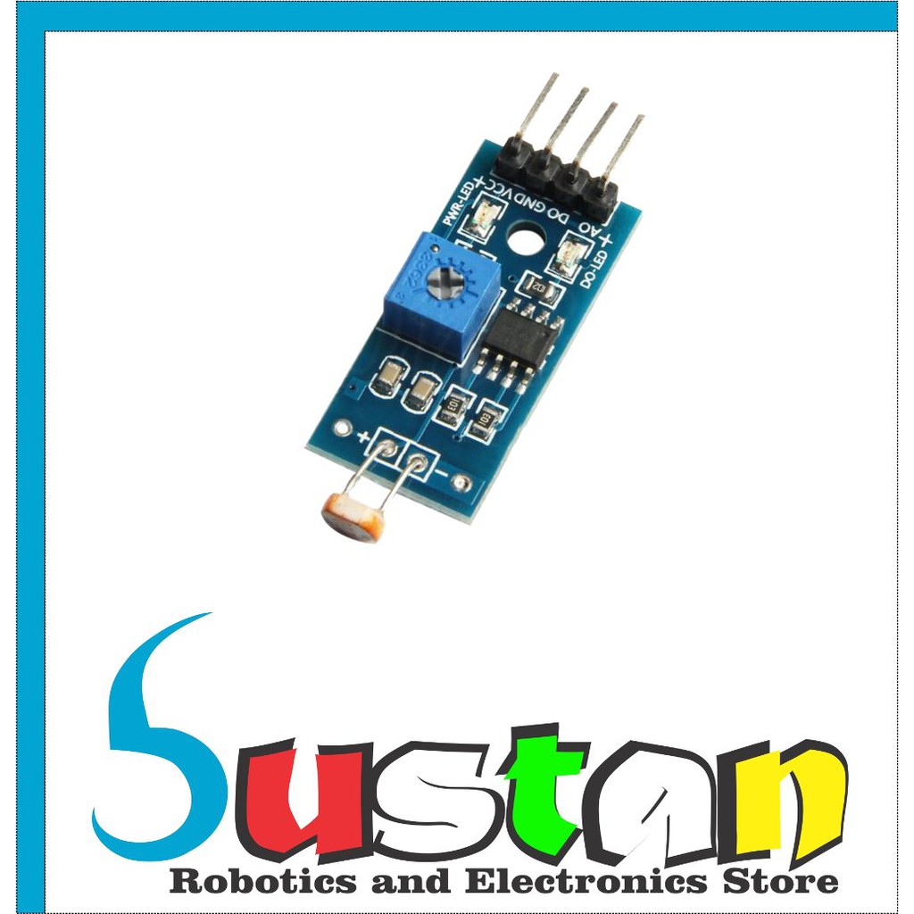 Jual Kit Sensor Deteksi Cahaya / Sinar dengan LDR Photoresistor BB-05 ...