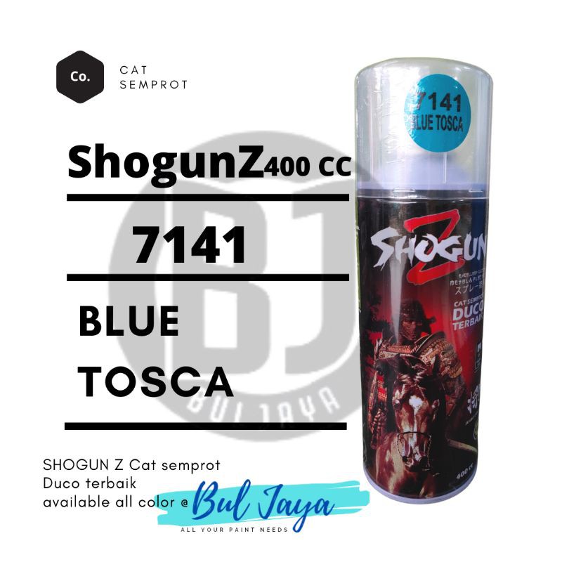 Jual SHOGUN Z 400CC BLUE TOSCA CAT SEMPROT PILOK | Shopee Indonesia