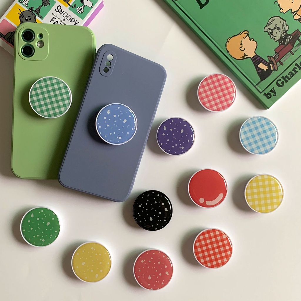 Jual [TPC] Pop Socket Hp Korean Aesthetic Handphone Dudukan Ponsel Lucu ...