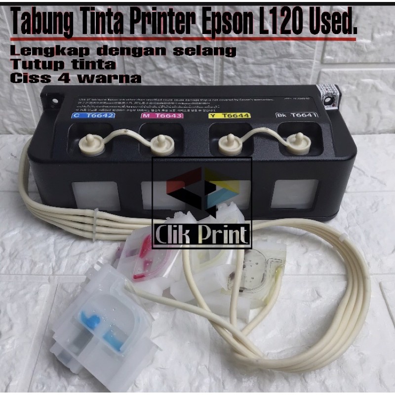 Jual Tabung Tinta Printer Epson L120,L121 Bekas | Shopee Indonesia