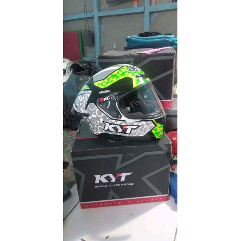 Jual Helm KYT TT Course Arbolino Visor Clear | Shopee Indonesia
