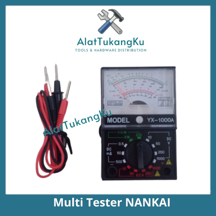 Jual NANKAI YX 1000A Multi tester analog cek kabel/Multitester ...