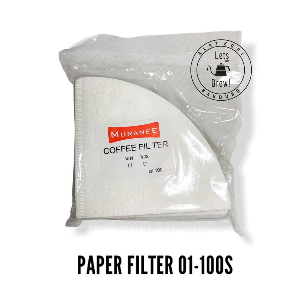 Jual Paper Filter 01 isi 100 lembar White / Paper filter 01-100s White ...