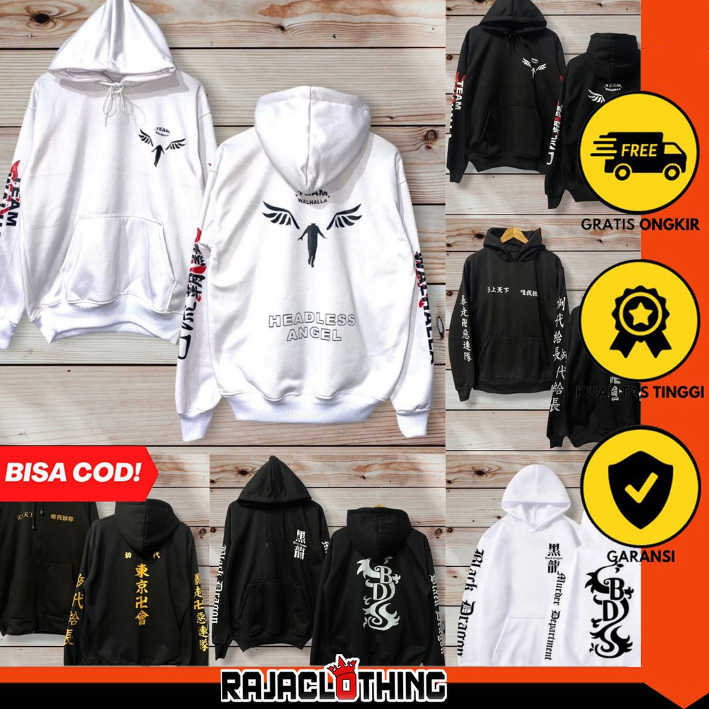 Jual RCL - Jaket Hoodie Tokyo Revengers Hoodie Anime Tokyo Manji ...