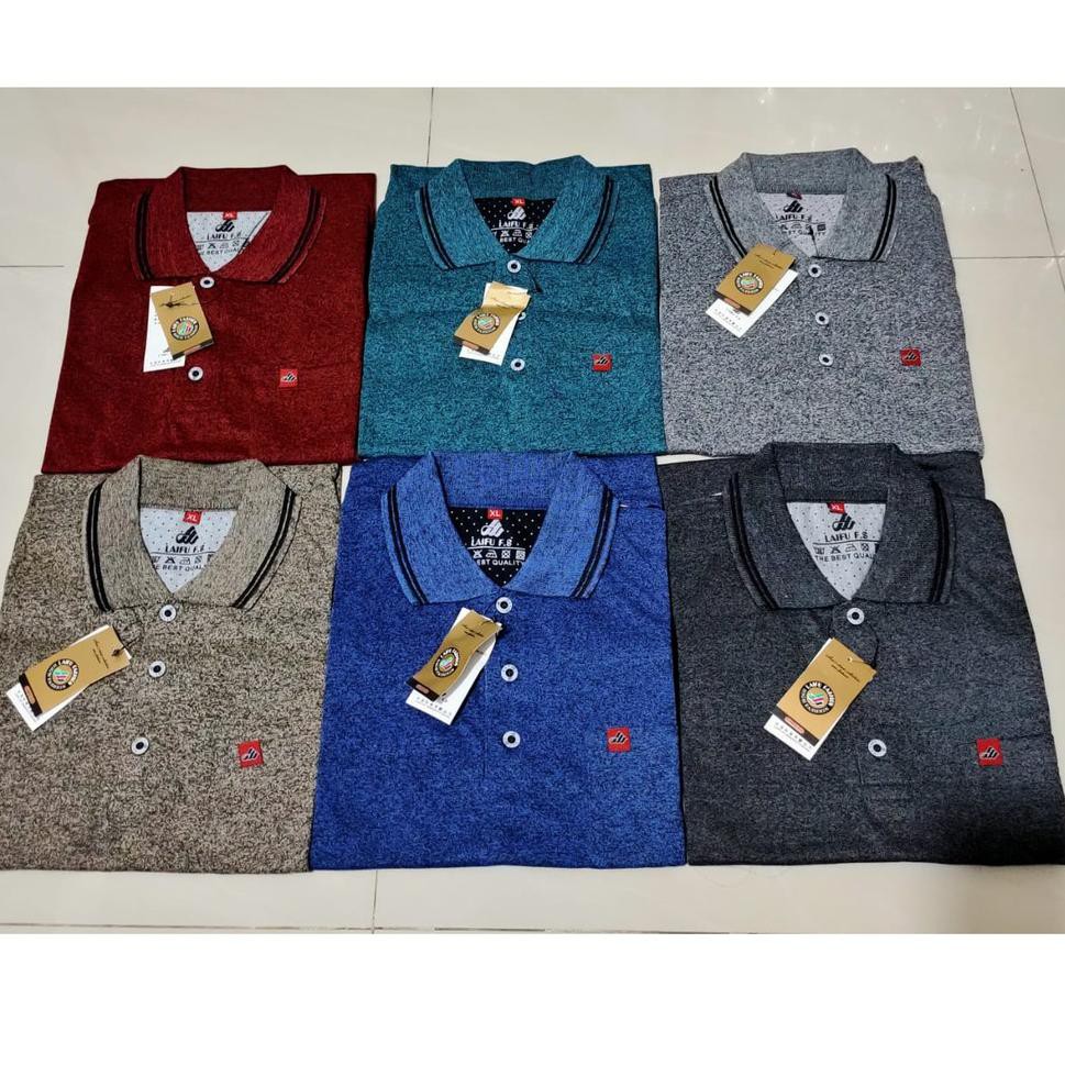 Jual ahdah Bahnyahkz 1 Paket 3 pcs 100rb - Kaos kerah wangki polos pria ...