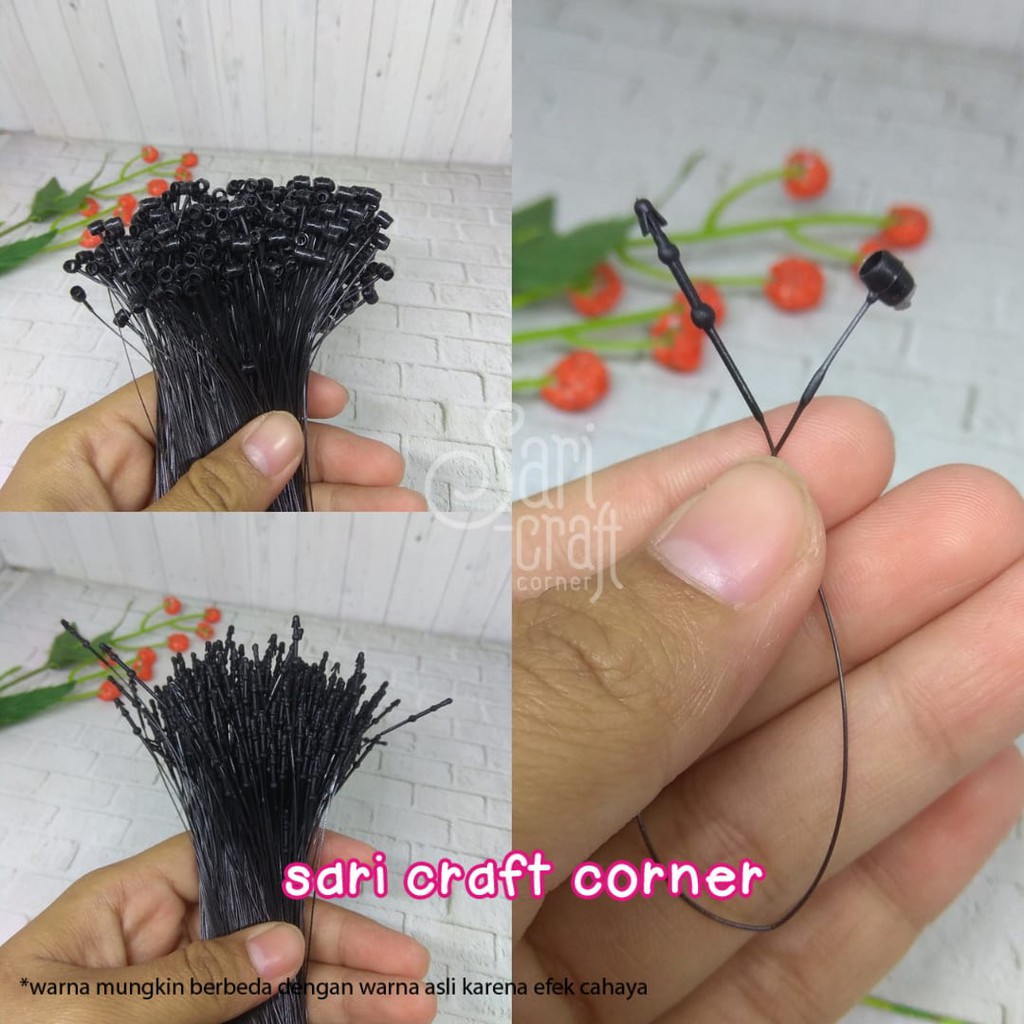 Jual Loop Pin/String Pin/Lock Pin - Tali Hang Tag / Tali Label Baju 5 ...