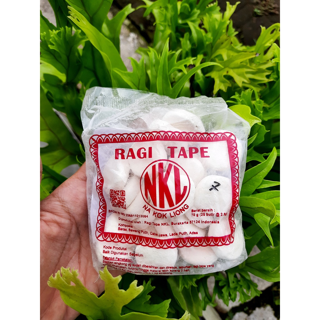 Jual SS002 Ragi Tape NKL 25pcs (1pack) | Shopee Indonesia
