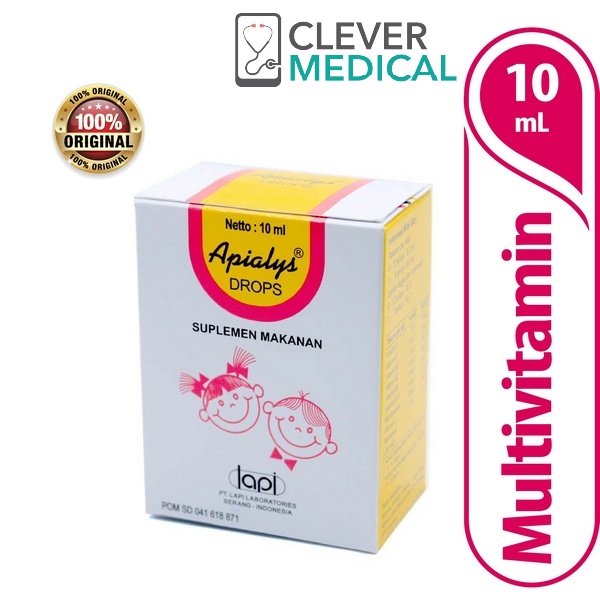 Jual Apialys Drops 10 Ml Multivitamin Anak | Shopee Indonesia