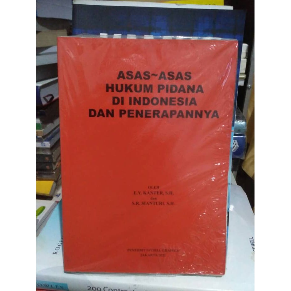 Jual BUKU ASAS - ASAS HUKUM PIDANA DI INDONESIA DAN PENERAPANYA | Shopee Indonesia