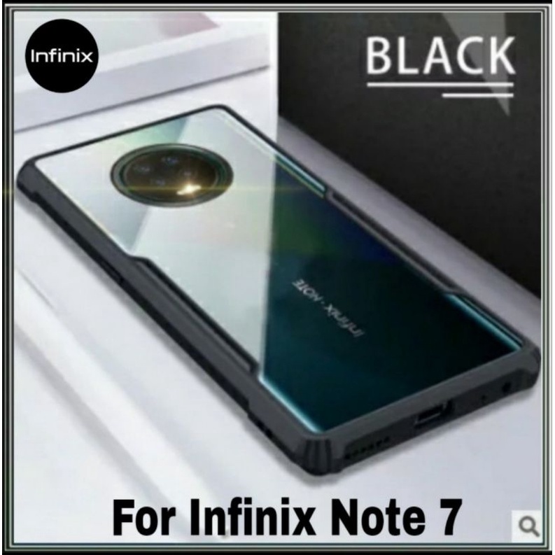 Jual Case Infinix Note 7 Hard Soft Fusion Armor Shockprooft TPU ...