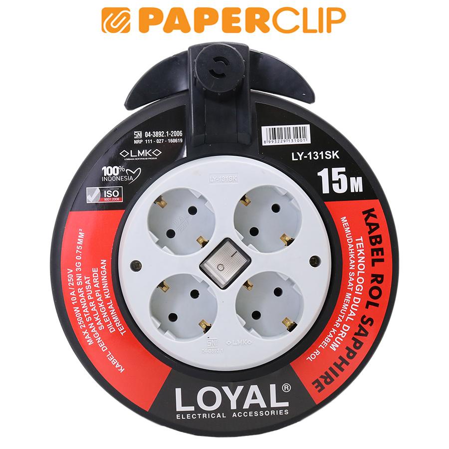 Jual KABEL ROLL LOYAL LY-131SK 15M | Shopee Indonesia