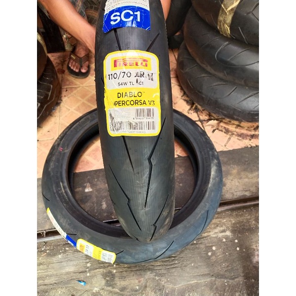 Jual Pirelli Diablo Supercorsa V3 110 70 17 Ban balap dan harian ...