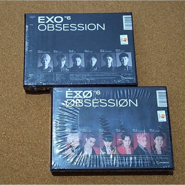 Jual EXO - OBSESSION Album Vol.6 | Shopee Indonesia