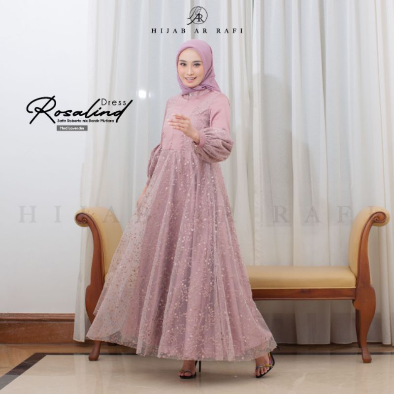 Jual ROSALIND DRESS AR RAFI | DRESS AR RAFI TERBARU (Anniha Collection ...