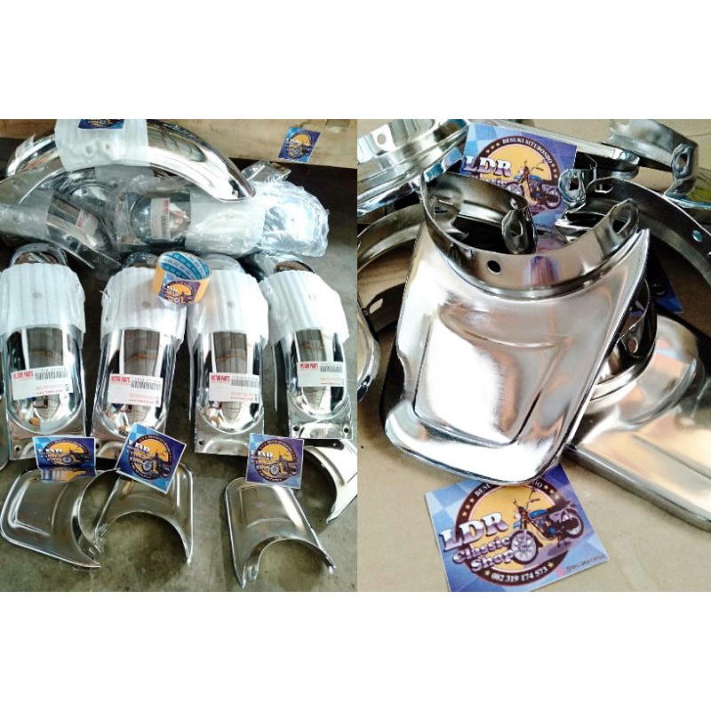 Jual kepet air besi krome pnp GL 100 & CB | Shopee Indonesia