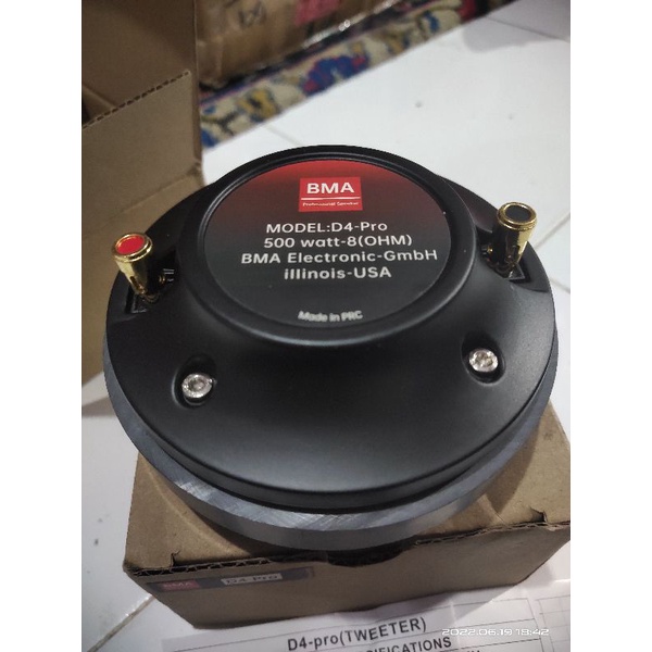 Jual driver bma D4 tweeter | drat | baca deskripsi tweeter | Shopee Indonesia