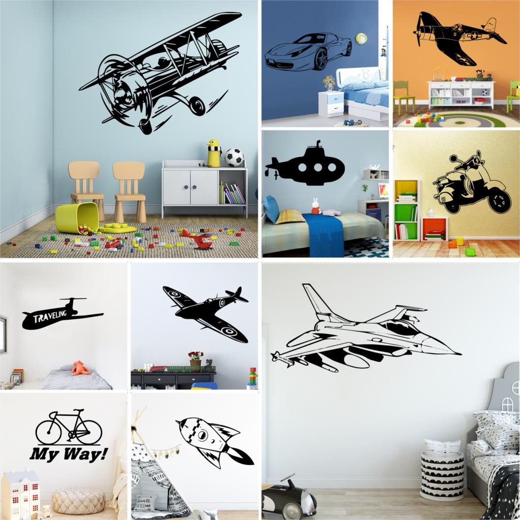 Jual Stiker Dinding Wall Stiker Kamar Tidur Anak Laki Laki Dekorasi ...