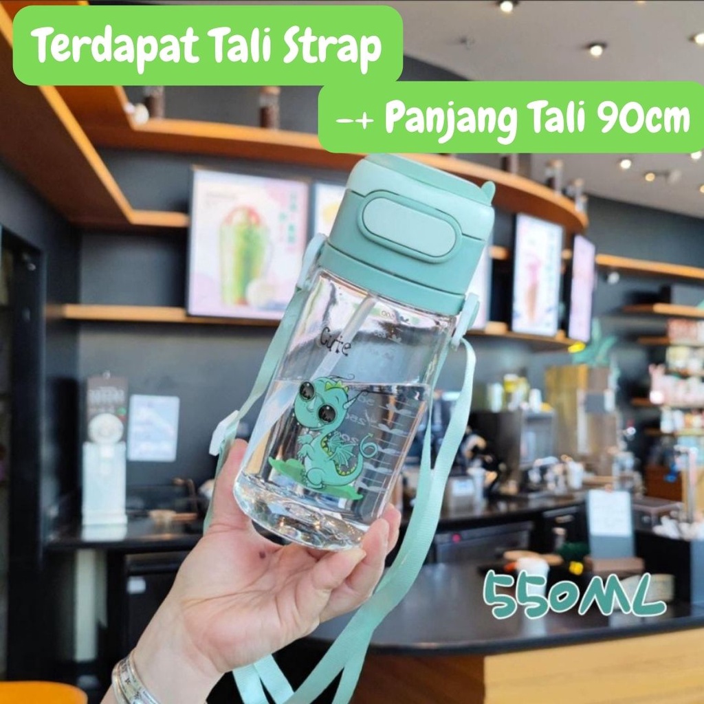 Jual Botol Minum Air Sedotan Botol Tumbler Cups Botol Minum Karakter ...