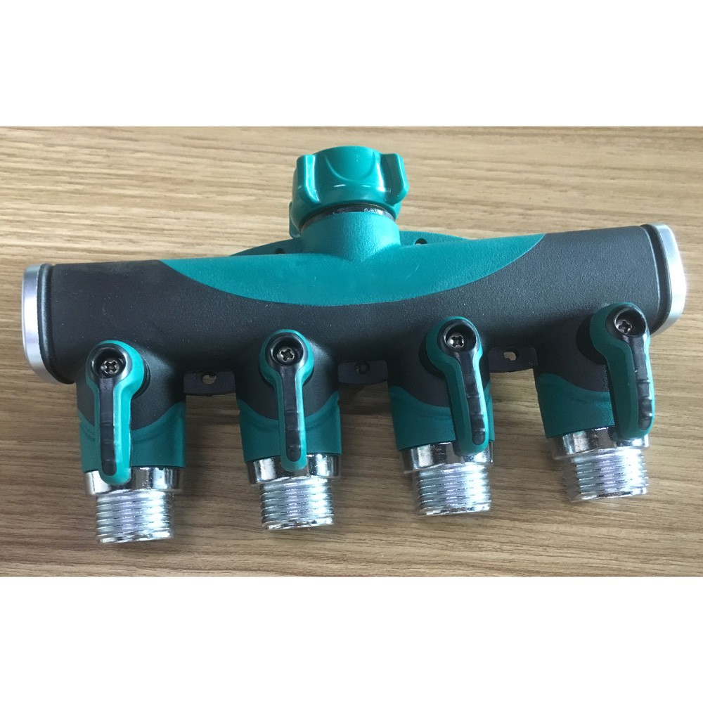 Jual Yintaizai Splitter Selang Keran Air 3/4 Irigasi Taman Cabang 4 ...