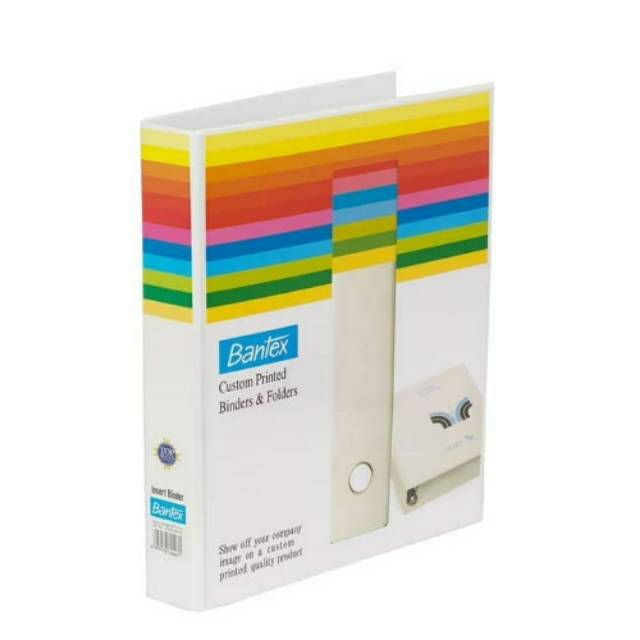 Jual Insert Ring Binder Bantex 3 Ring Size A4 No ref 8662. 65mm ...