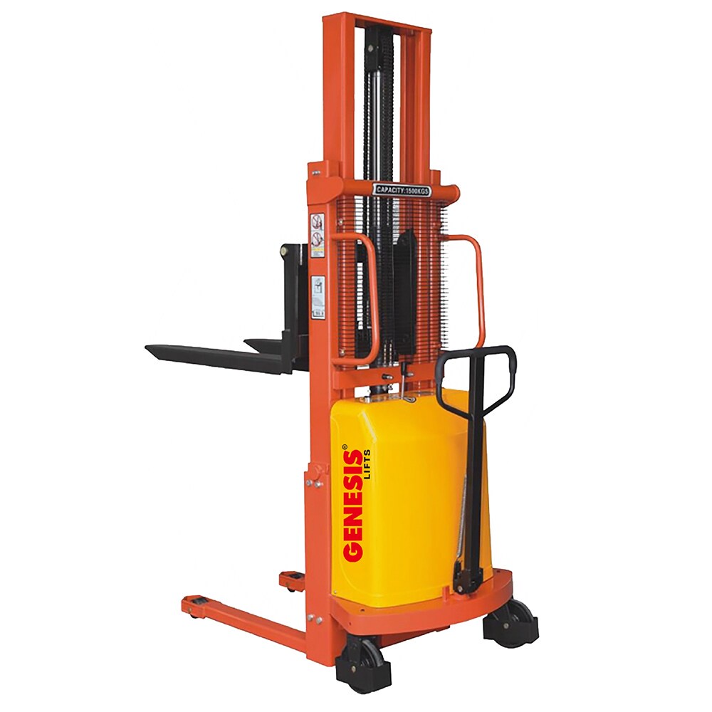 Jual HAND LIFT GENESIS SEMI ELECTRIC STAKER HAND STACKER BATTERY 1.5 ...