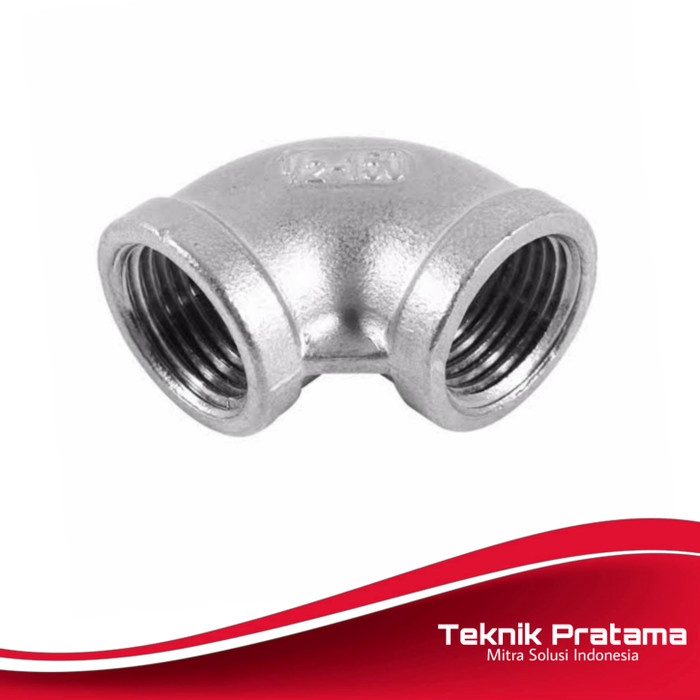 Jual Elbow / knee ss Stainless steel 304 Drat dalam /cewe 1/2" | Shopee Indonesia