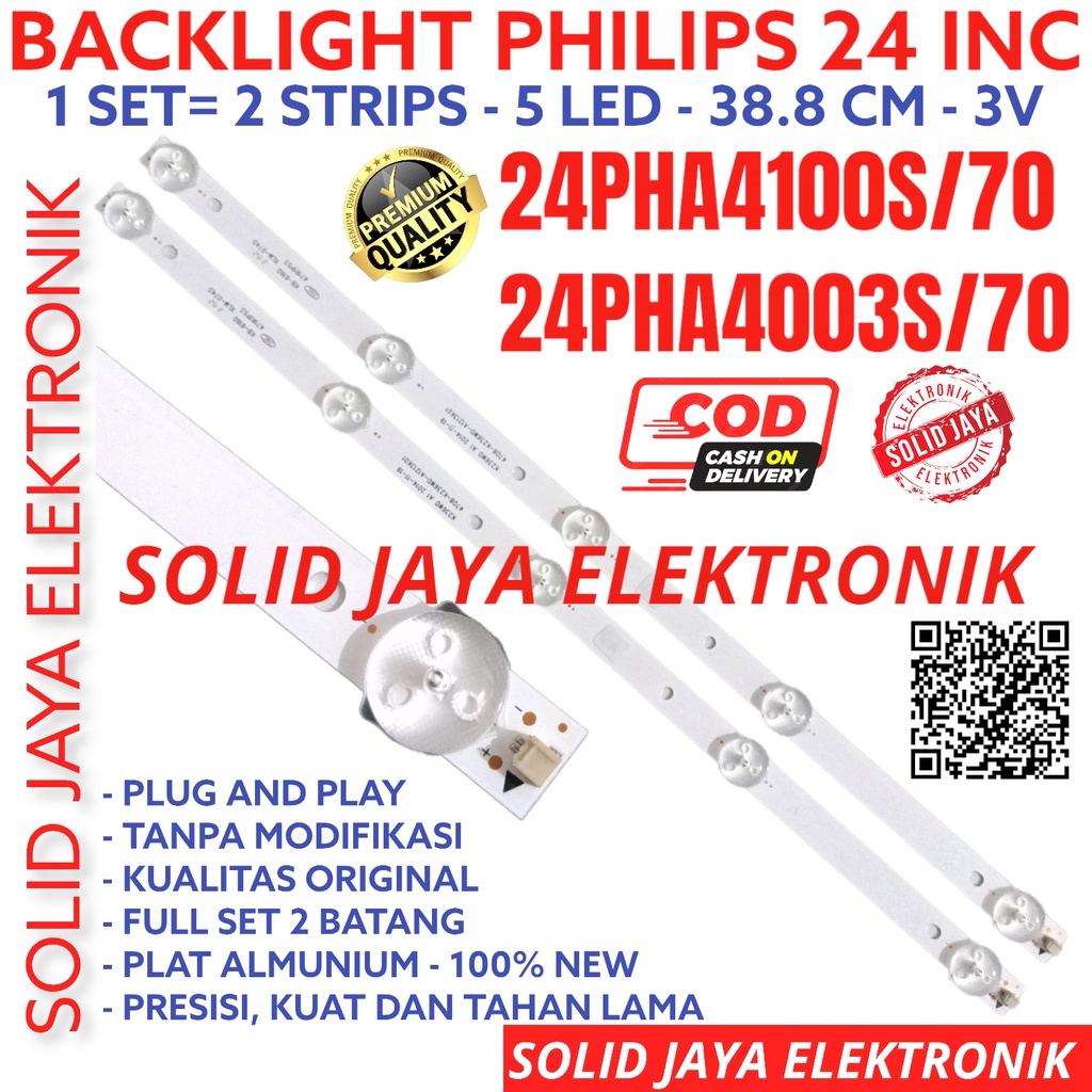 Jual BACKLIGHT TV LED PHILIPS 24 INC 24PHA4100 24PHA4003 24PHA4100S 24PHA4003S 24PHA4100S/70 ...